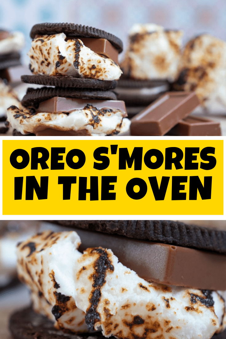 Oreo S'mores In The Oven - Insanely Good