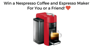 Win a Nespresso Vertuo Coffee and Espresso Maker - Insanely Good
