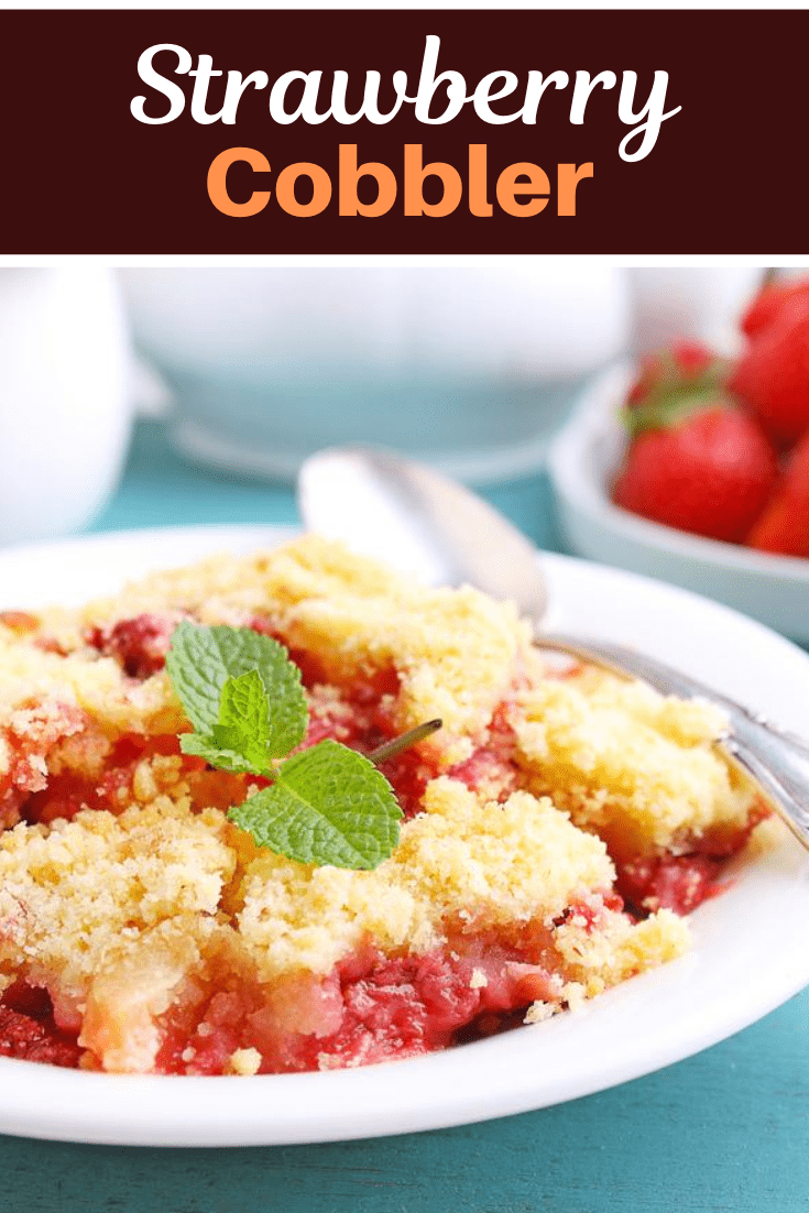 Strawberry Cobbler Recipe - Insanely Good
