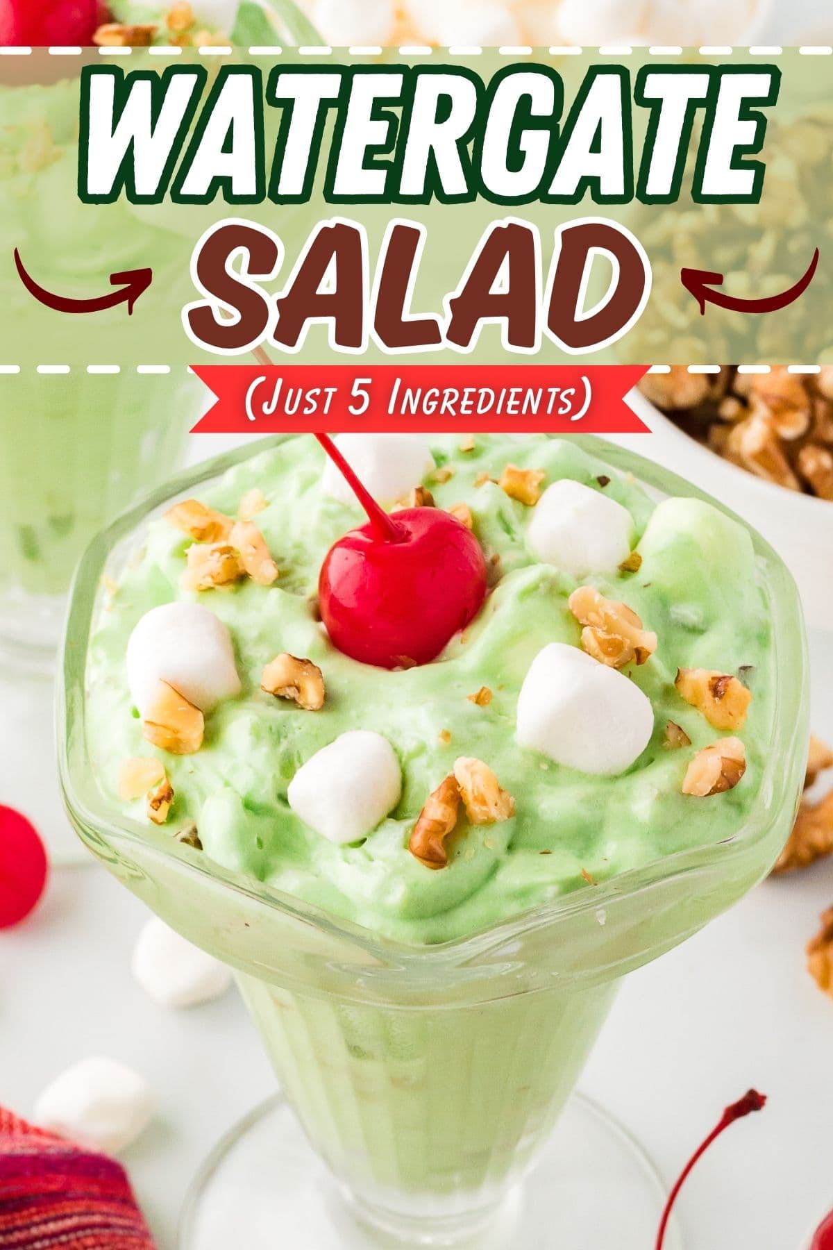 Easy Watergate Salad Recipe (Just 5 Ingredients) - Insanely Good