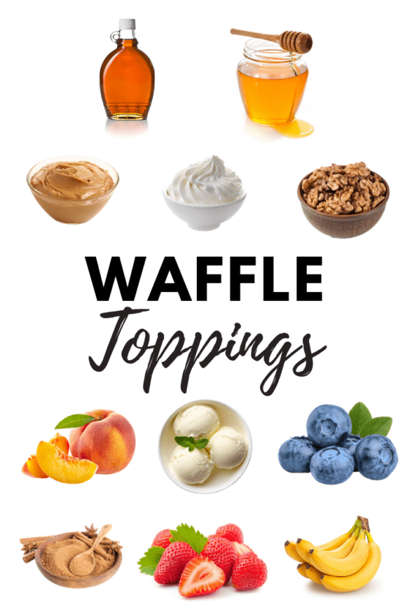 14 Waffle Toppings for Breakfast, Lunch, or Dinner - Insanely Good
