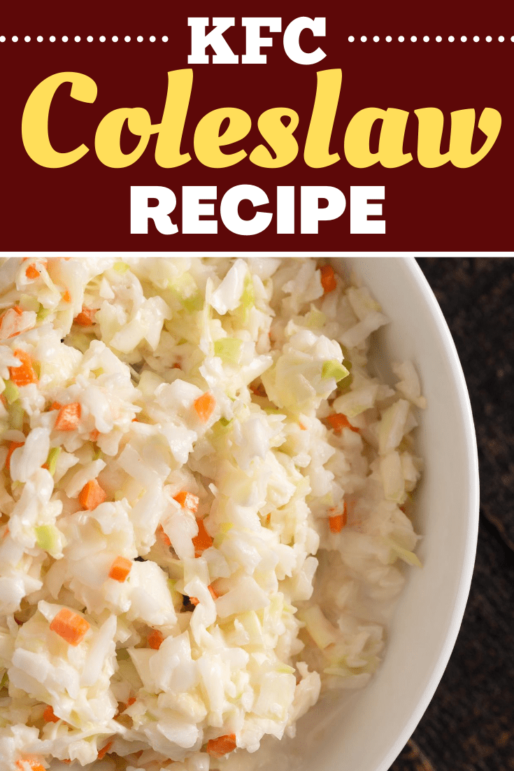 KFC Coleslaw Copycat Recipe - Insanely Good