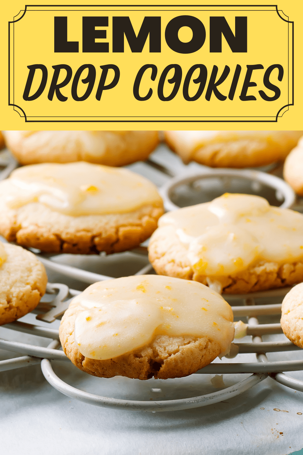 Lemon Drop Cookies - Insanely Good