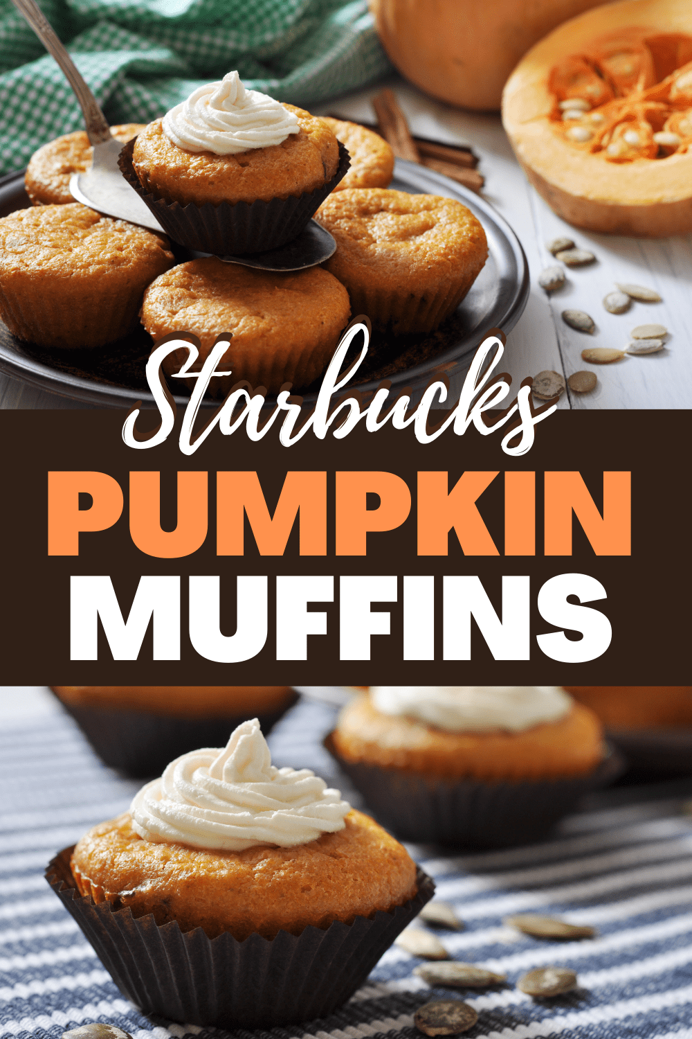 Starbucks Pumpkin Muffins (Copycat Recipe) - Insanely Good