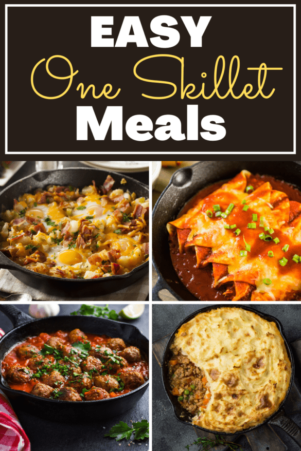 24 Easy One-Skillet Meals - Insanely Good