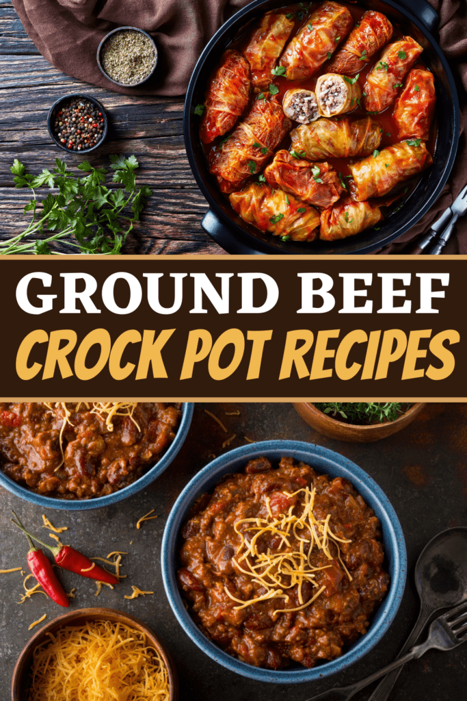 24 Ground Beef Crock Pot Recipes Insanely Good 24 Ground Beef Crock Pot Recipes Insanely Good