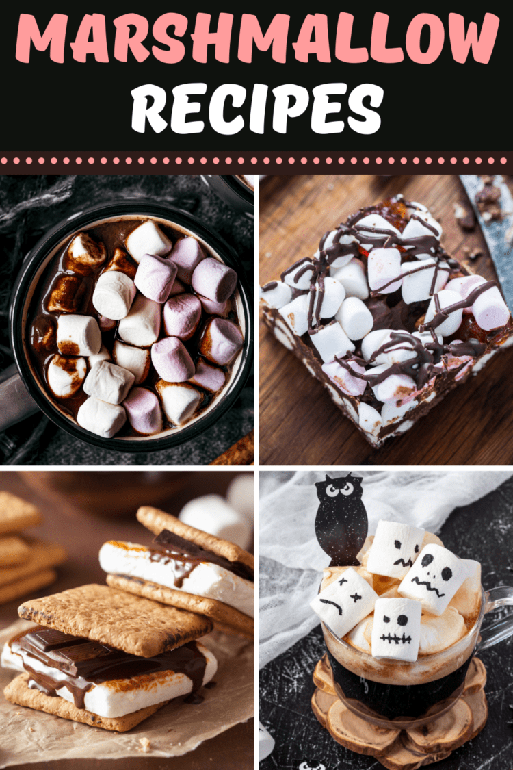 26 Creative Marshmallow Recipes - Insanely Good