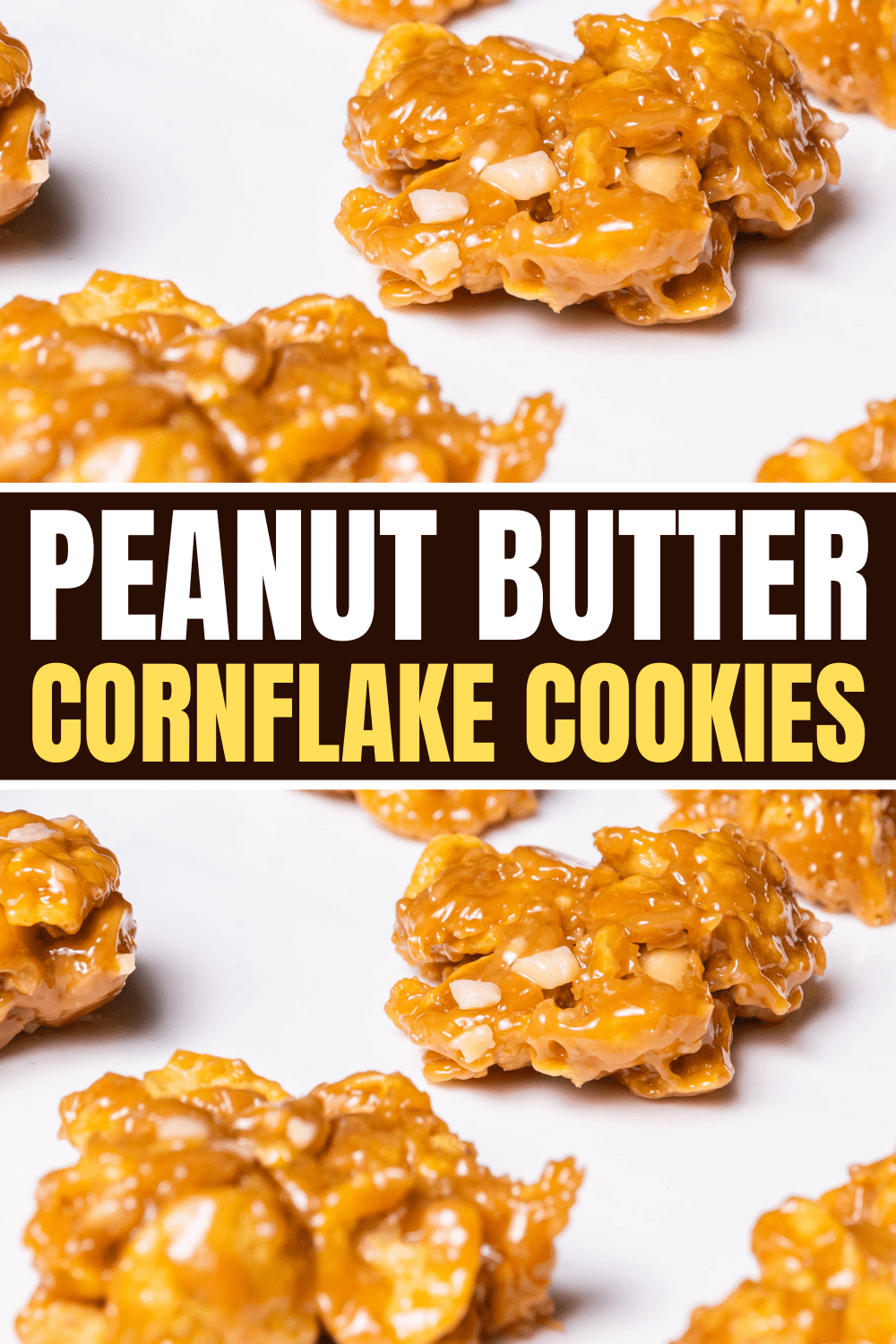 Peanut Butter Cornflake Cookies - Insanely Good