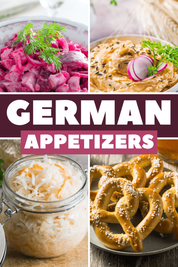 21 Popular German Appetizers - Insanely Good