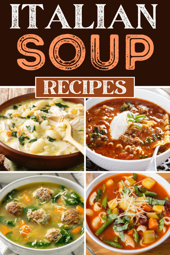 20 Authentic Italian Soup Recipes - Insanely Good