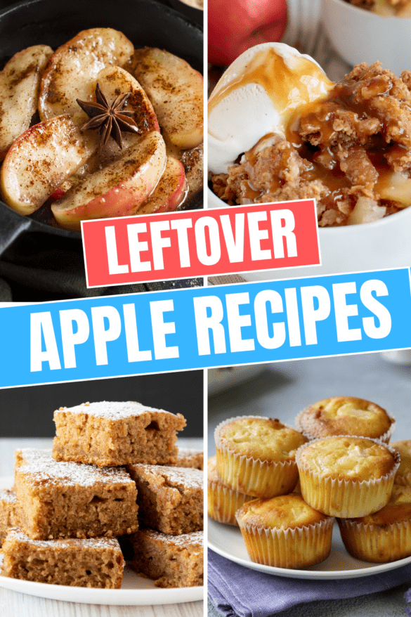 25 Easy Leftover Apple Recipes - Insanely Good