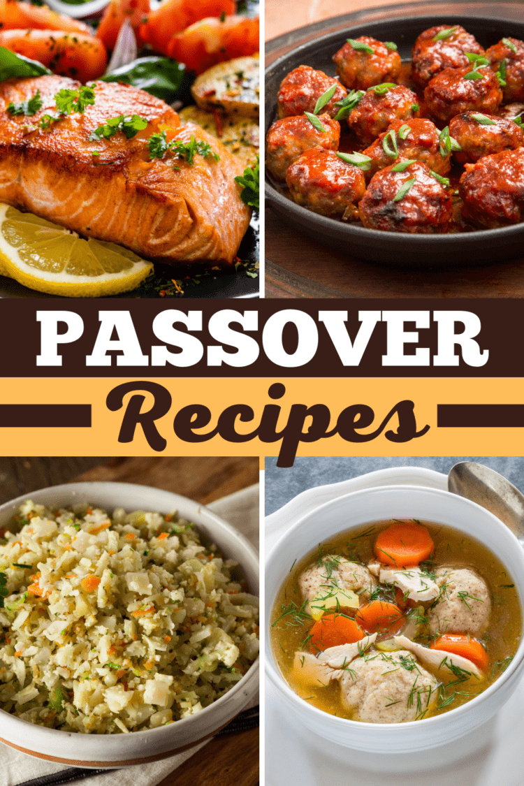 25 Traditional Passover Recipes For a Delicious Seder - Insanely Good