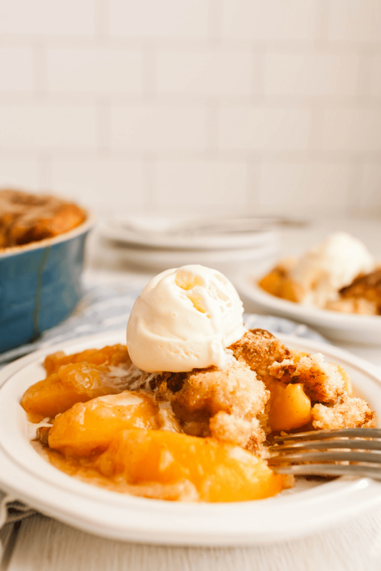 Tennessee Peach Pudding - Insanely Good