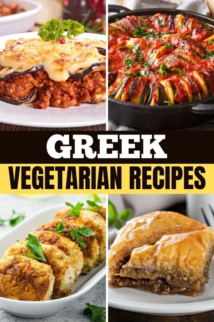 25 Easy Greek Vegetarian Recipes - Insanely Good
