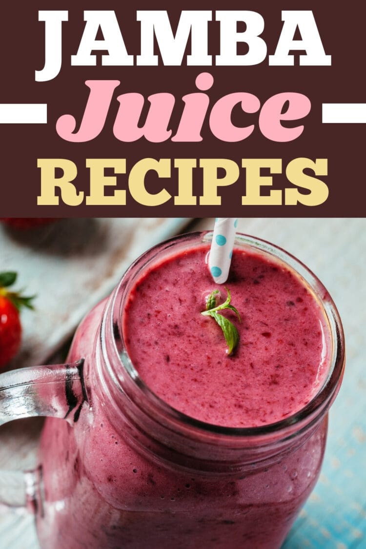 10 Copycat Jamba Juice Recipes - Insanely Good