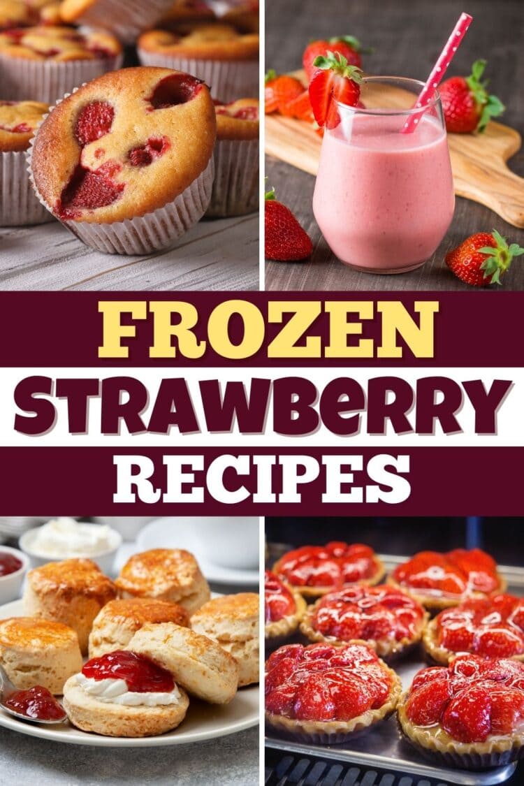 25 Best Frozen Strawberry Recipes - Insanely Good