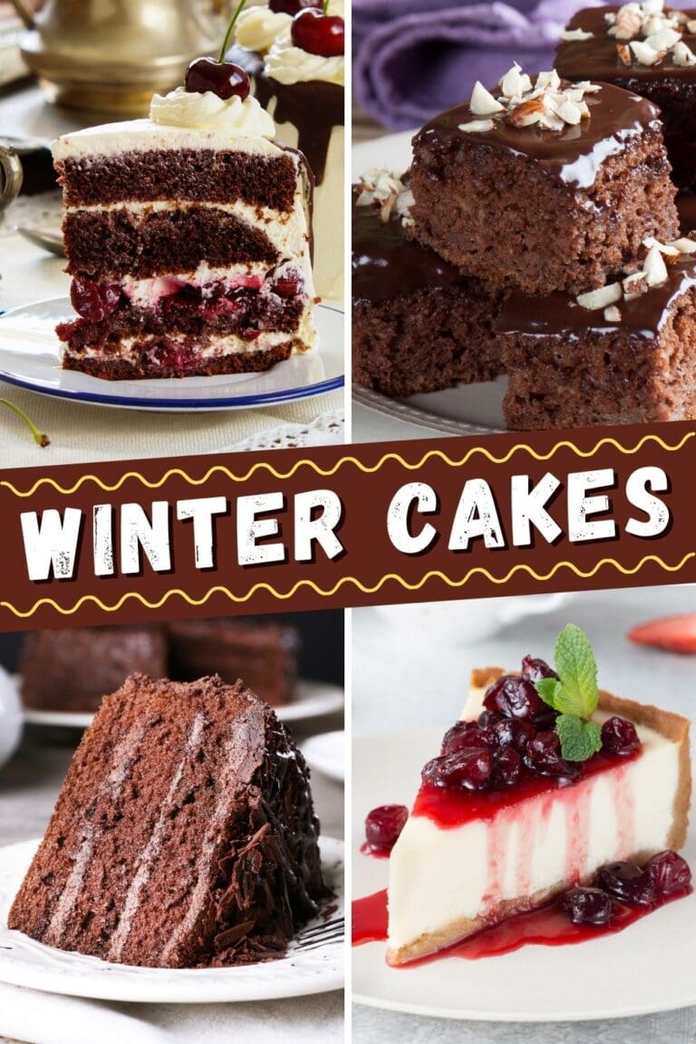 23 Best Winter Cakes to Make - Insanely Good