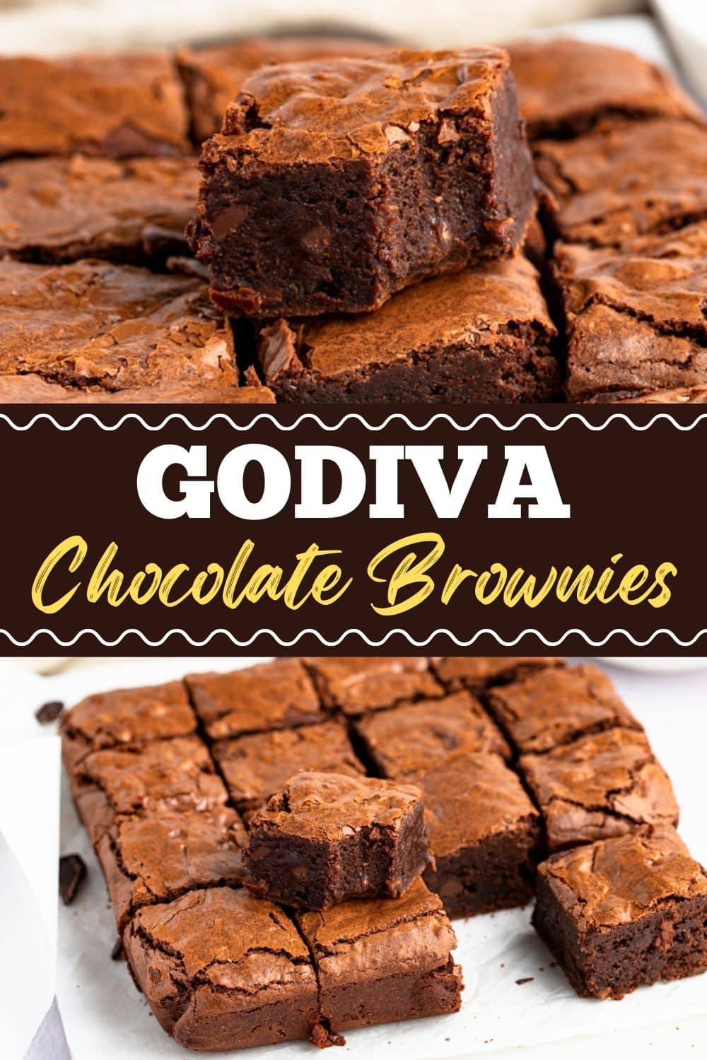 Godiva Chocolate Brownies - Insanely Good