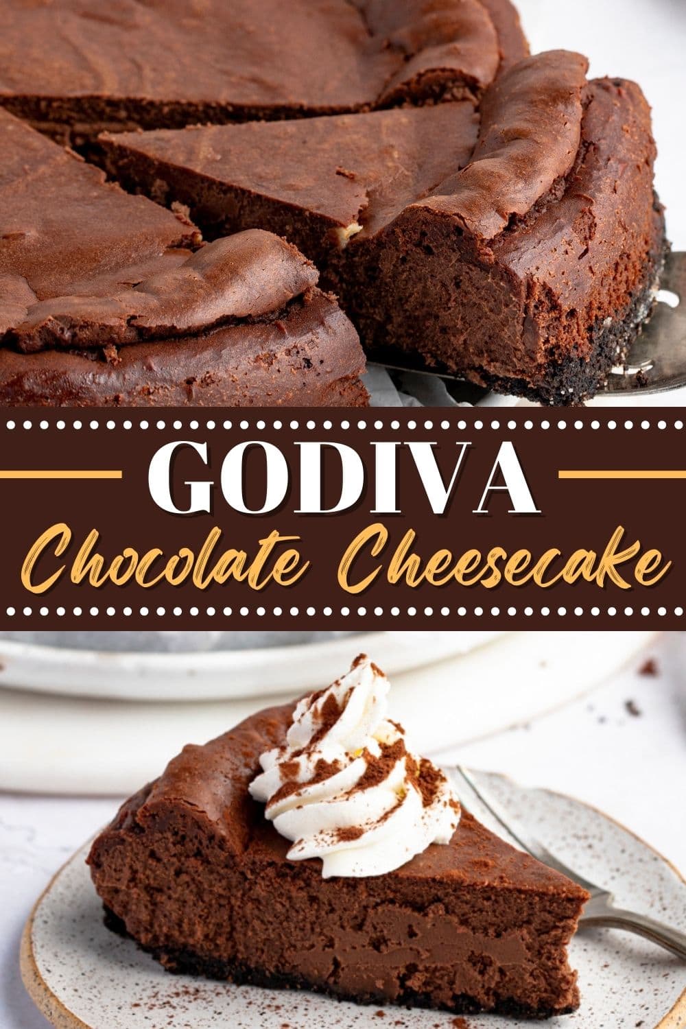 Godiva Chocolate Cheesecake - Insanely Good