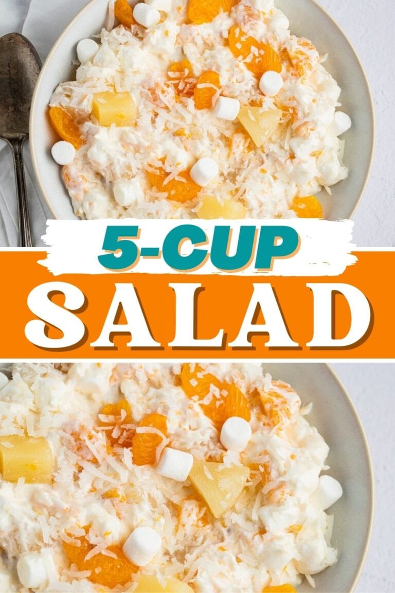 5 Cup Salad (Easy Recipe) - Insanely Good
