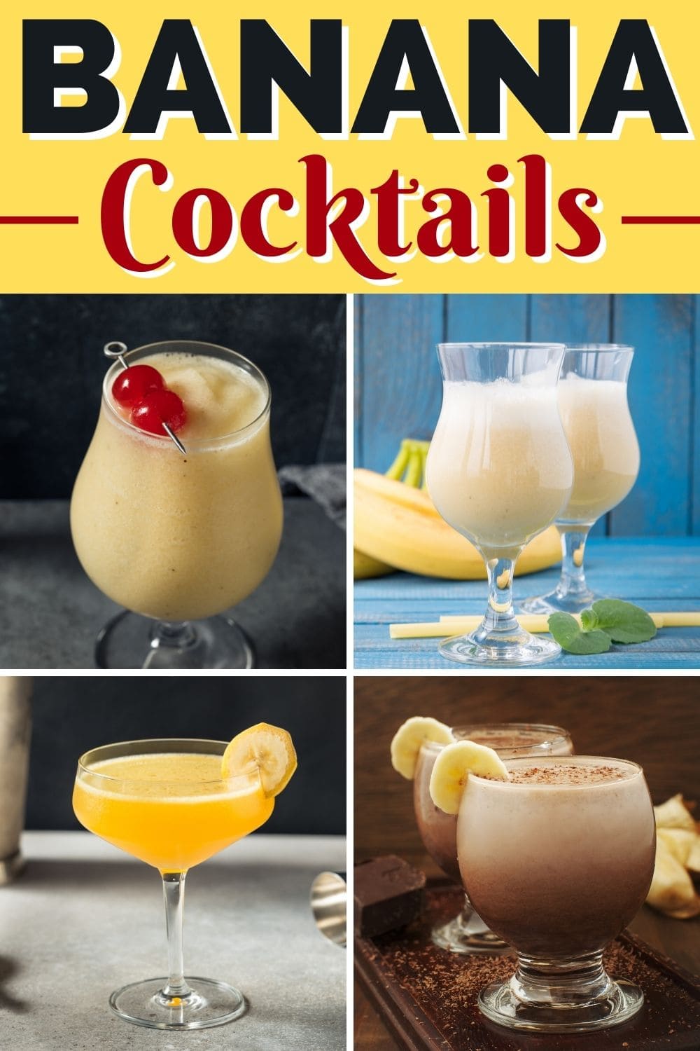 17 Best Banana Cocktails - Insanely Good