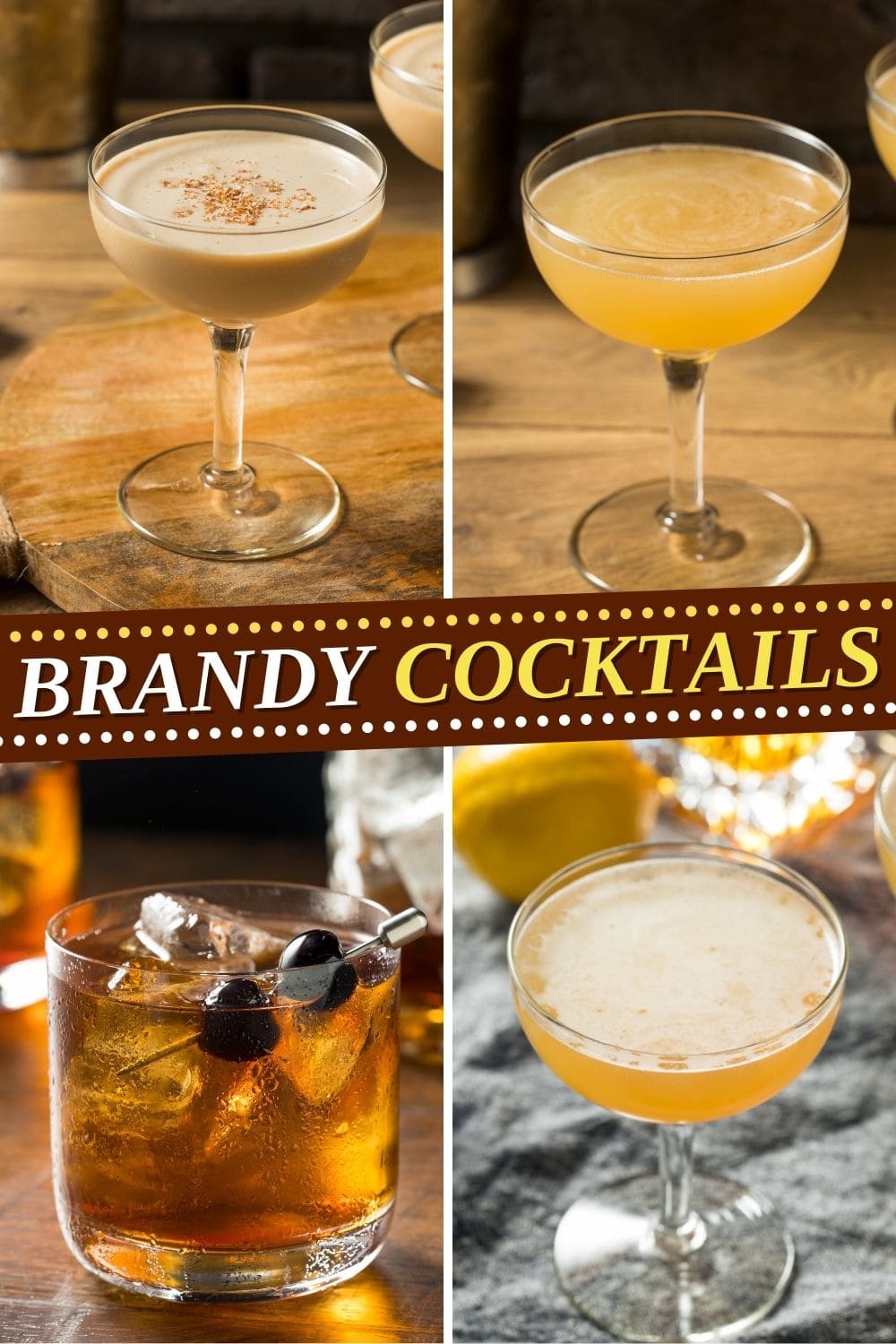 20 Brandy Cocktails for a Fancy Happy Hour - Insanely Good