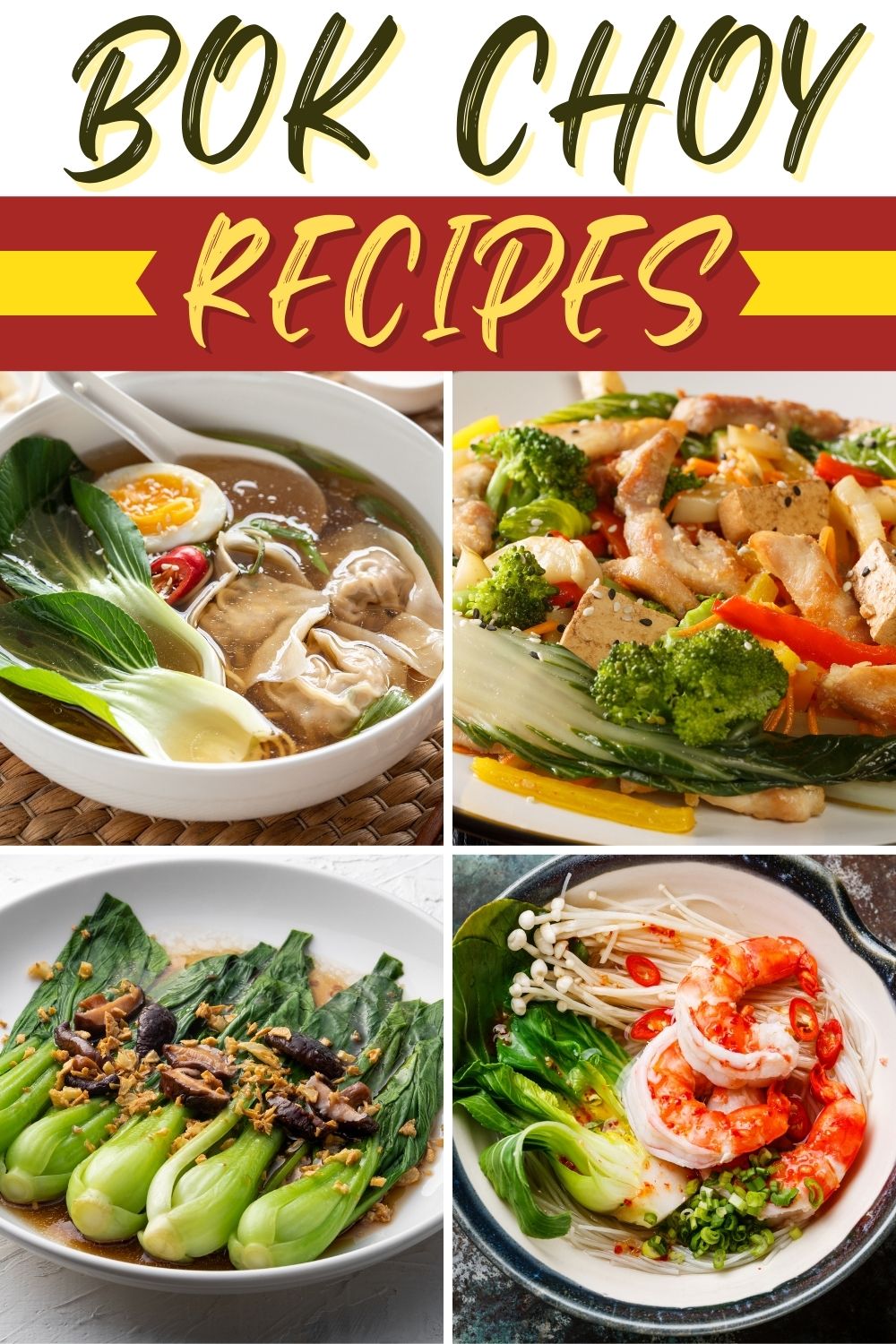 10 Best Bok Choy Recipes - Insanely Good