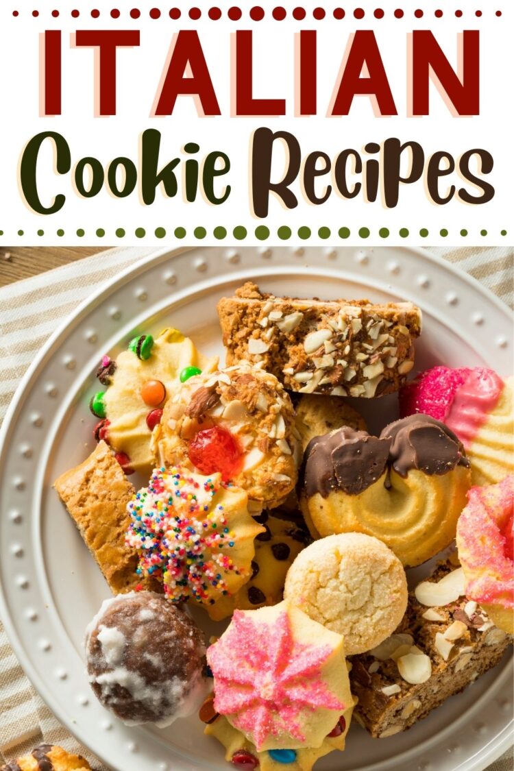 25 Italian Cookie Recipes Like Grandma Made - Insanely Good