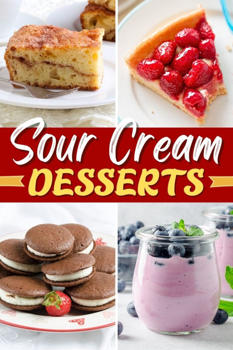25 Sour Cream Desserts (+ Easy Recipes) - Insanely Good