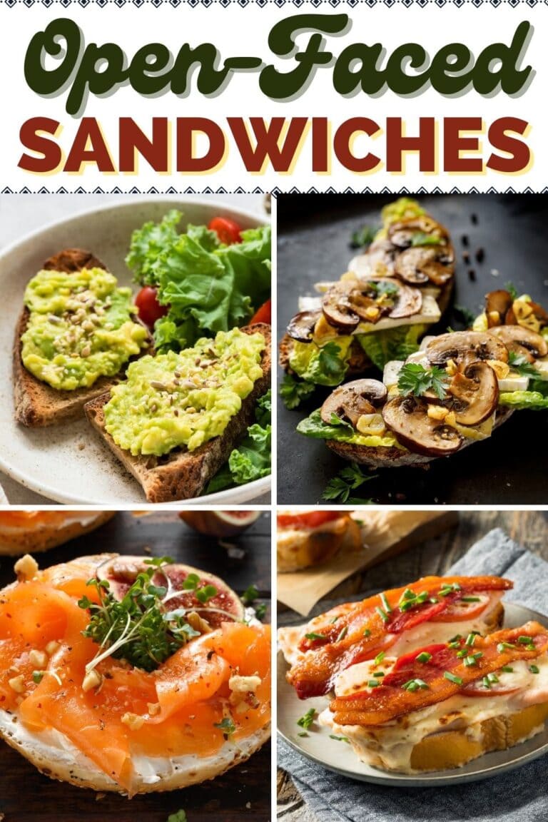 17 Best Open-Faced Sandwiches to Try for Lunch - Insanely Good