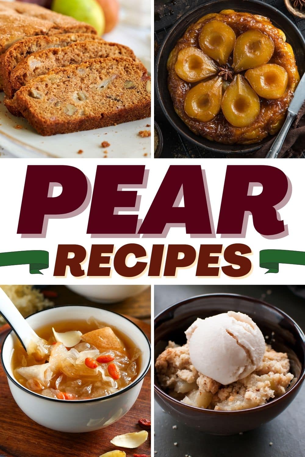 35 Easy Pear Recipes To Put on Repeat - Insanely Good