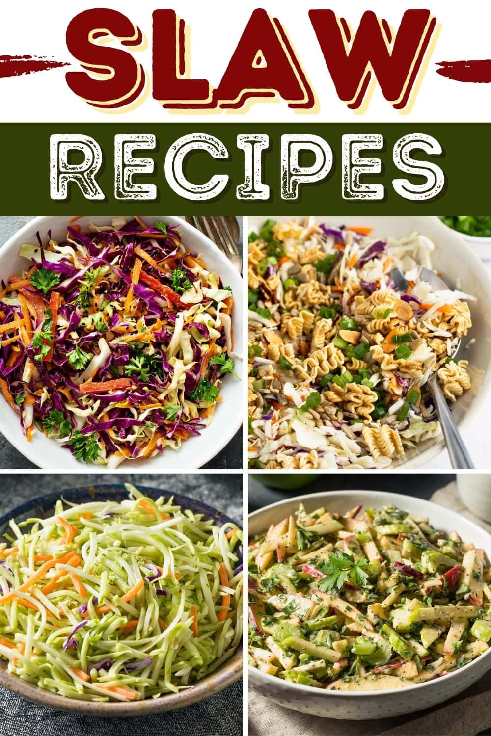 25 Slaw Recipes Perfect for Any BBQ - Insanely Good