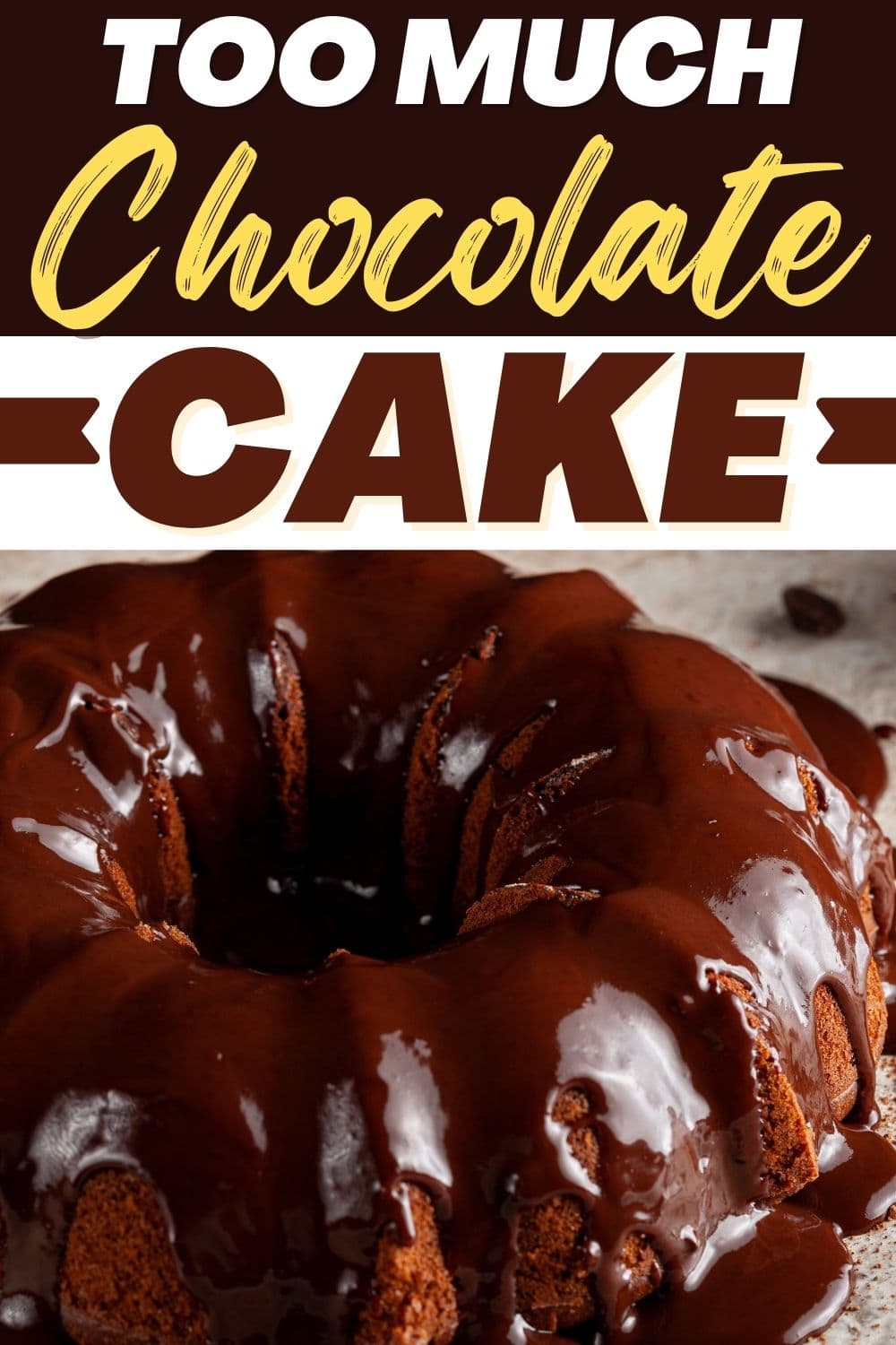 Too Much Chocolate Cake - Insanely Good