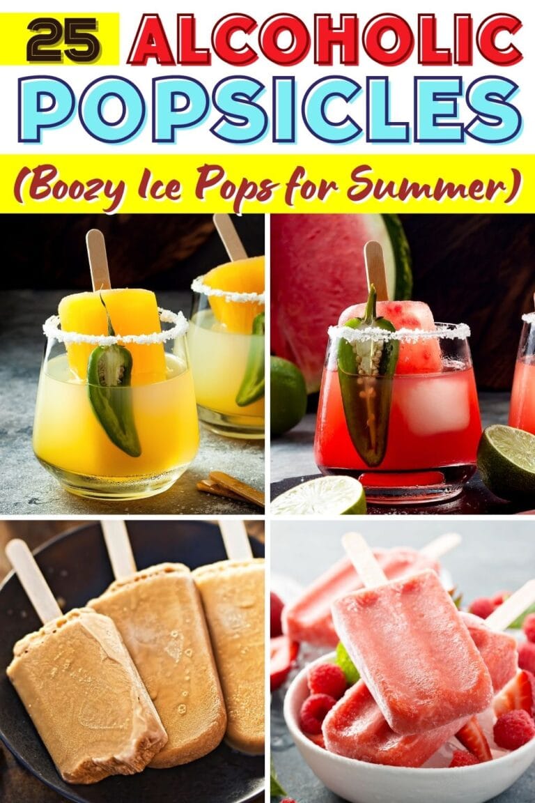 25 Easy Alcoholic Popsicles (Boozy Ice Pops for Summer) - Insanely Good