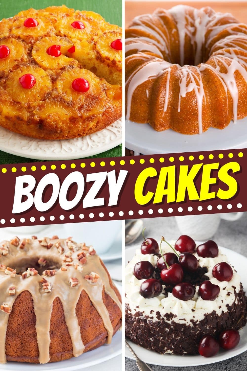 25 Best Boozy Cakes With Wine, Gin, and More! - Insanely Good