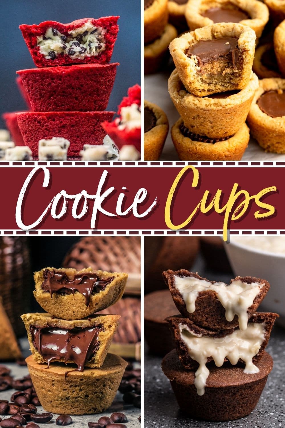 30 Tasty Cookie Cups for a Fun Sweet Treat - Insanely Good