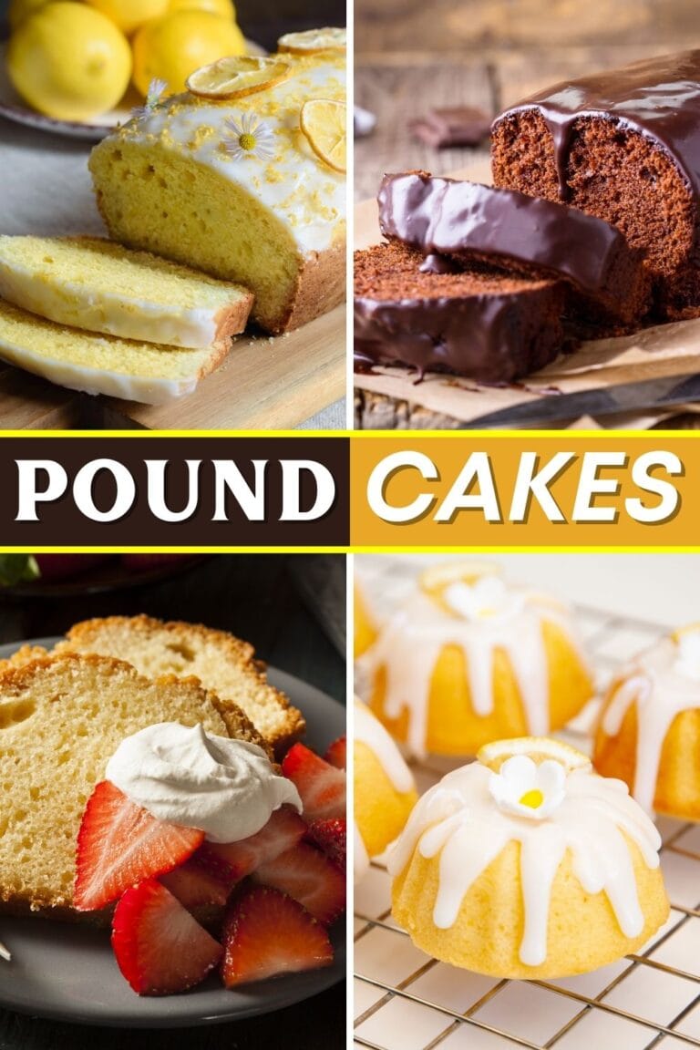 25 Best Pound Cakes (+ Easy Dessert Recipes) - Insanely Good