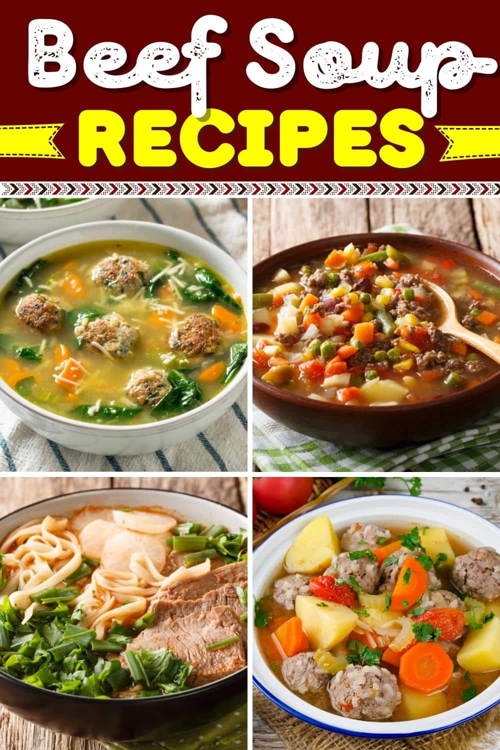 20 Hearty Beef Soup Recipes for Dinner - Insanely Good