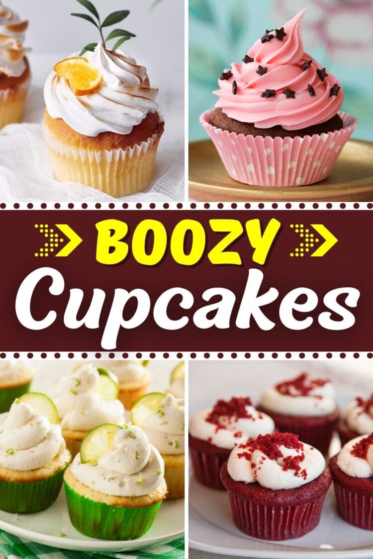 30 Boozy Cupcakes for Your Next Party - Insanely Good