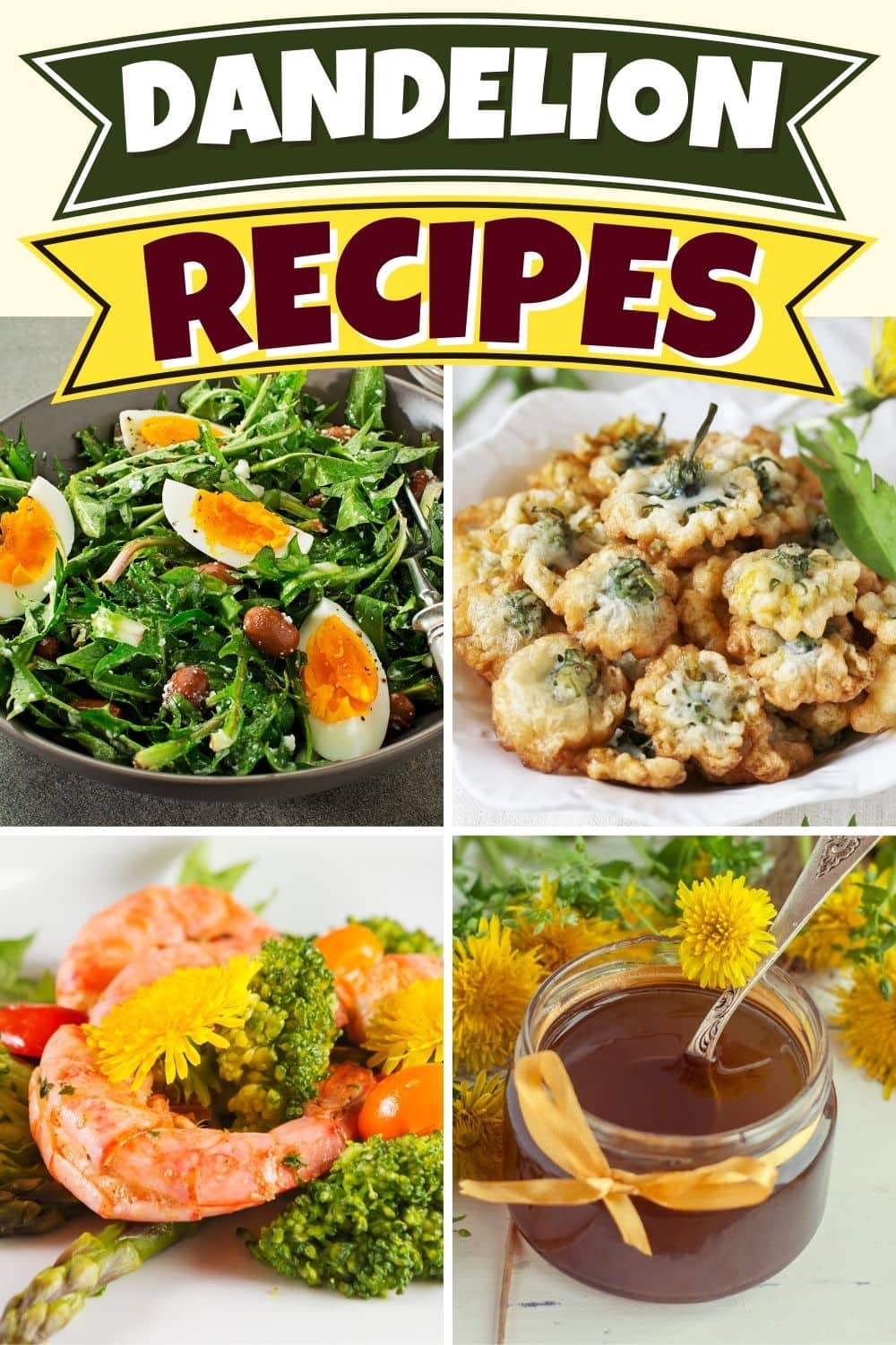 30 Easy Dandelion Recipes From Tea to Pesto - Insanely Good