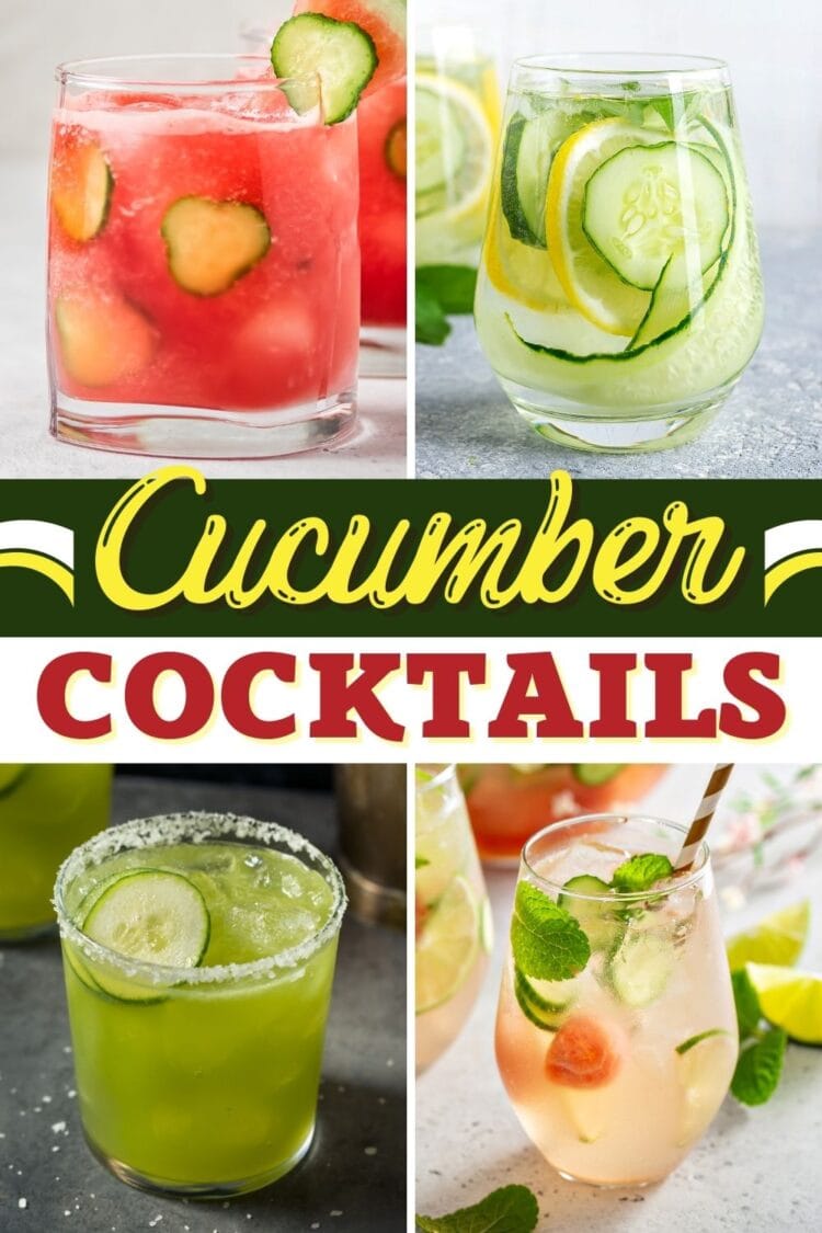 17 Refreshing Cucumber Cocktails for Summer - Insanely Good