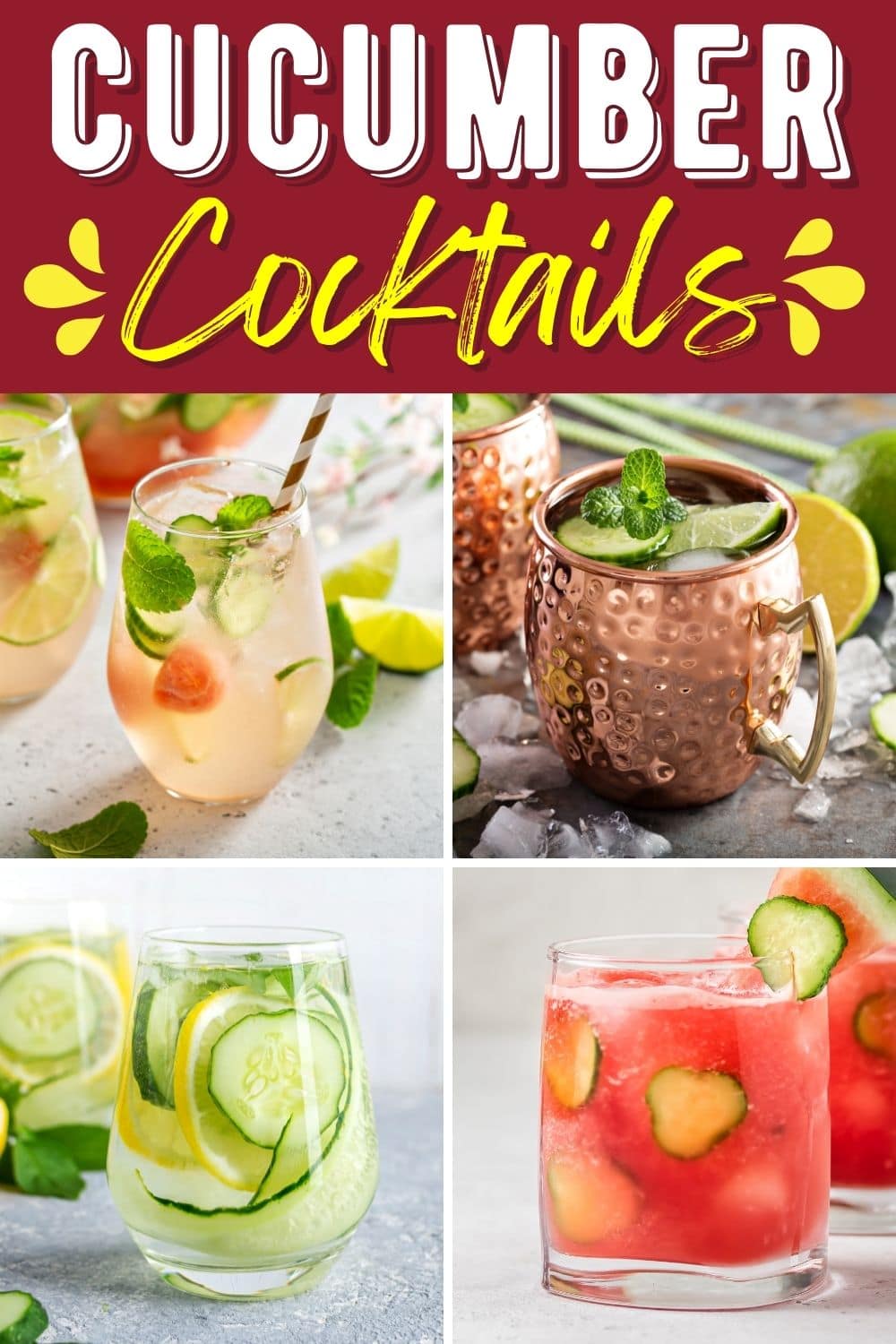 17 Refreshing Cucumber Cocktails for Summer - Insanely Good