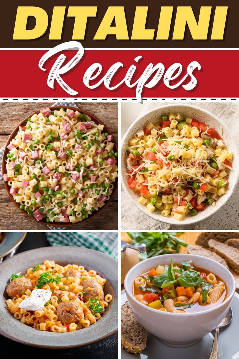 13 Best Ditalini Recipes (+ Easy Pasta Dinners) - Insanely Good