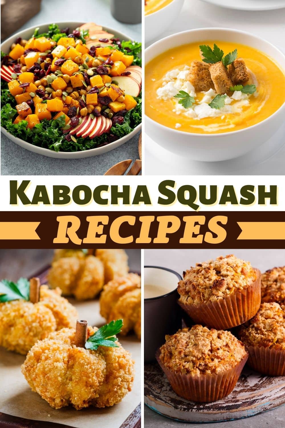 20 recettes et idées faciles de courge Kabocha - Cakes Paradise