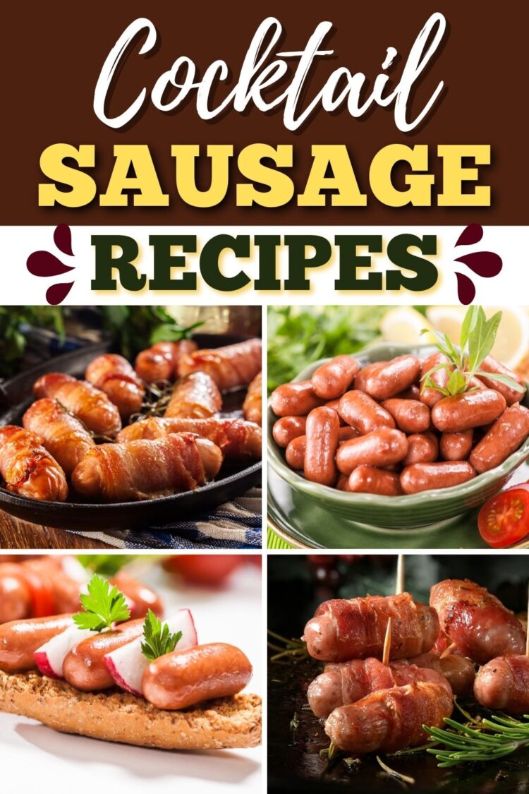 10 Cocktail Sausage Recipes (Easy Little Smokies Ideas) - Insanely Good