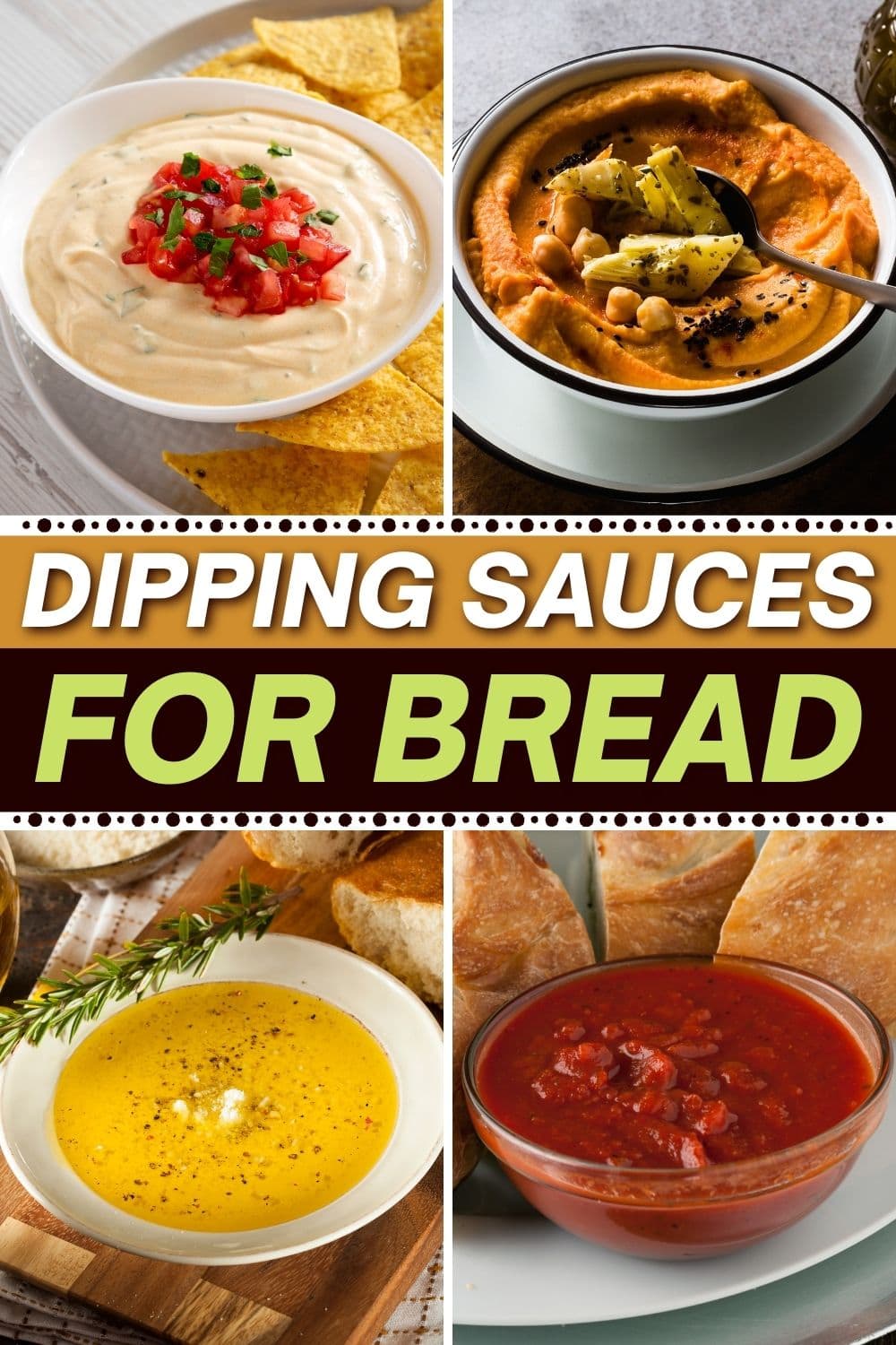 20 Best Dipping Sauces for Bread (+ Easy Recipes) - Insanely Good