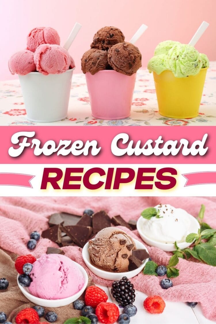10 Homemade Frozen Custard Recipes We Can't Resist - Insanely Good