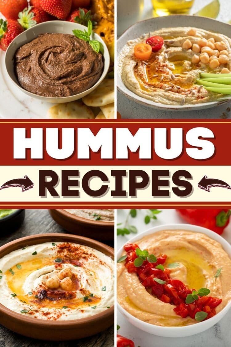20 Homemade Hummus Recipes You'll Love - Insanely Good