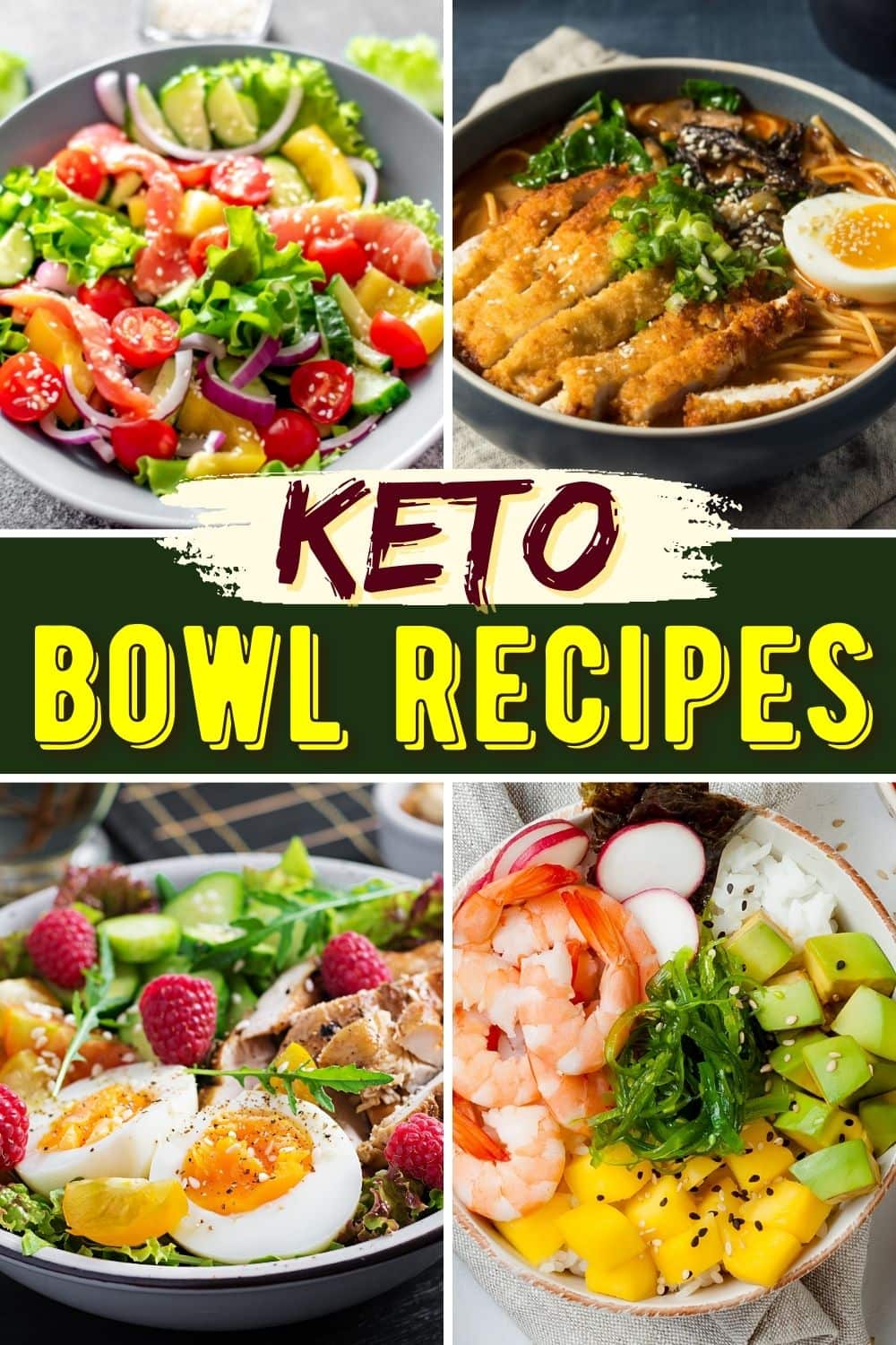 25 recetas saludables de Keto Bowl (cenas fáciles) - El Comensal