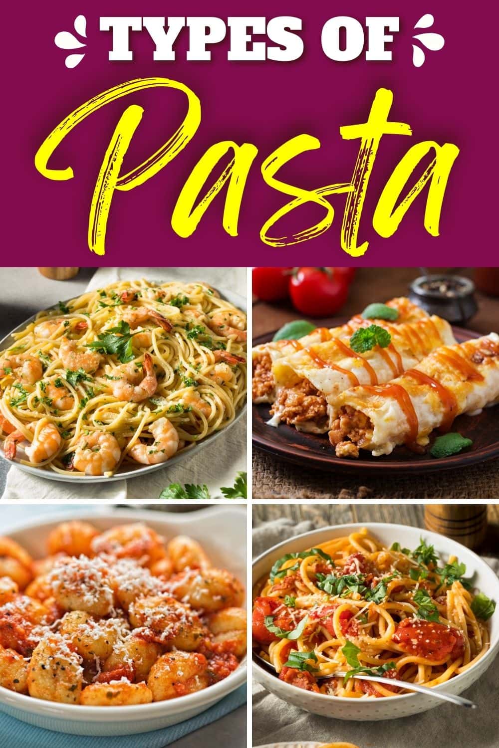 30 Different Types Of Pasta Best Uses Insanely Good 30 Different Types Of Pasta Best Uses Insanely Good